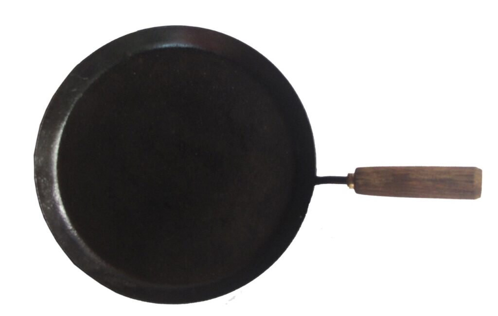 MANCHATTY,CLAY COOKING POT RED-with lower handle | Spice So Craft