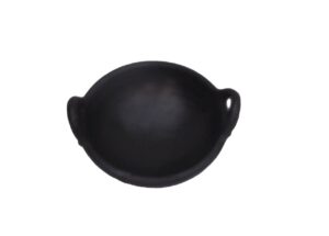 MANCHATTY,CLAY COOKING POT BLACK | Spice So Craft