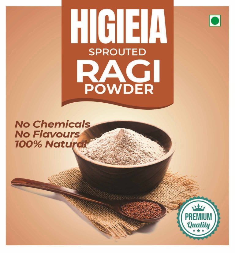 HIGIEIA SPROUTED RAGI POWDER(mulappichathu) - Spice So Craft